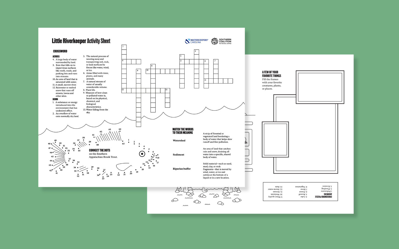 Little Riverkeeper Activity Sheet | SCSJ